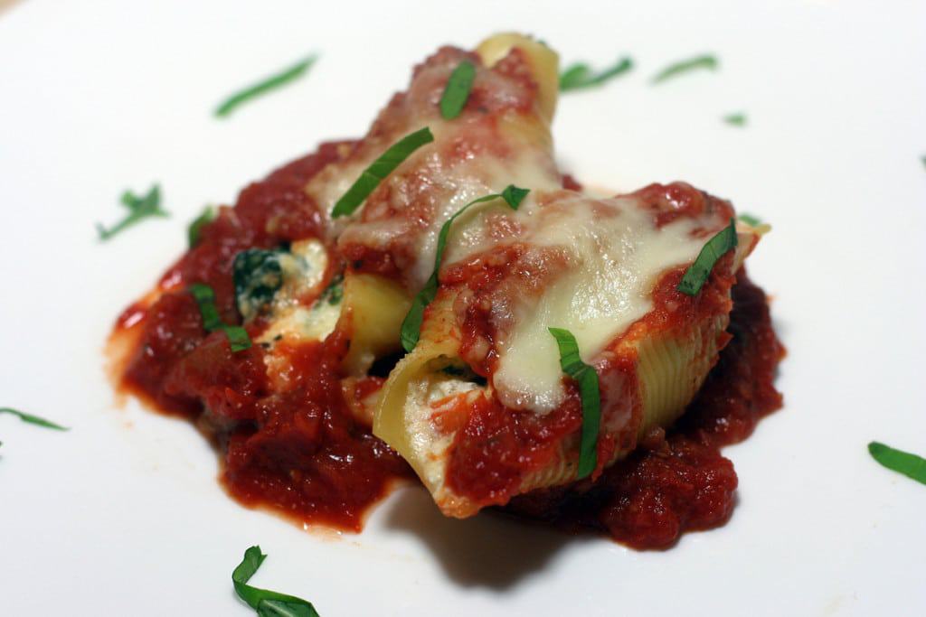 Veggie Stuffed Shells - Everyday Eileen