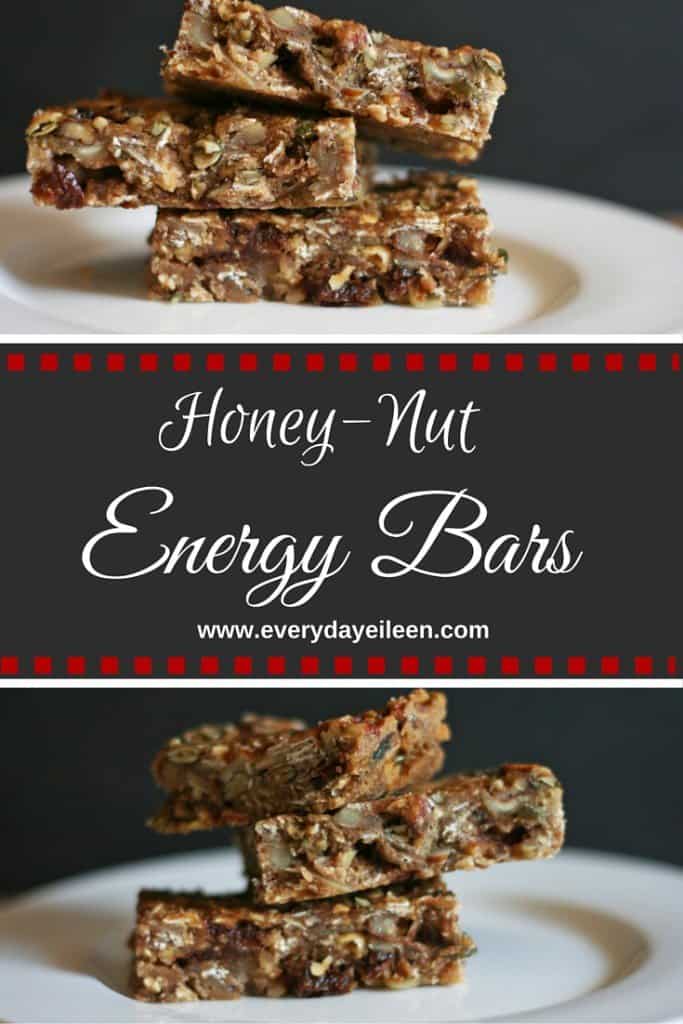 Honey-Nut Energy Bars - Everyday Eileen