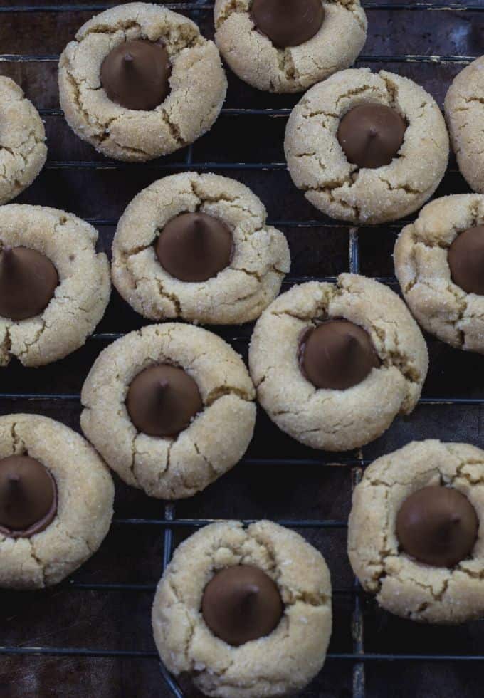 Peanut Butter Blossom Cookies - Everyday Eileen