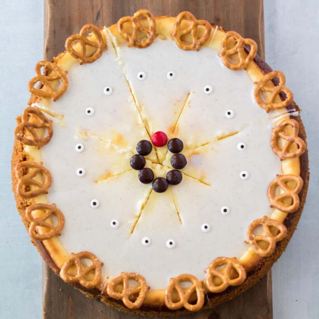 Reindeer Cheesecake Recipe - Everyday Eileen