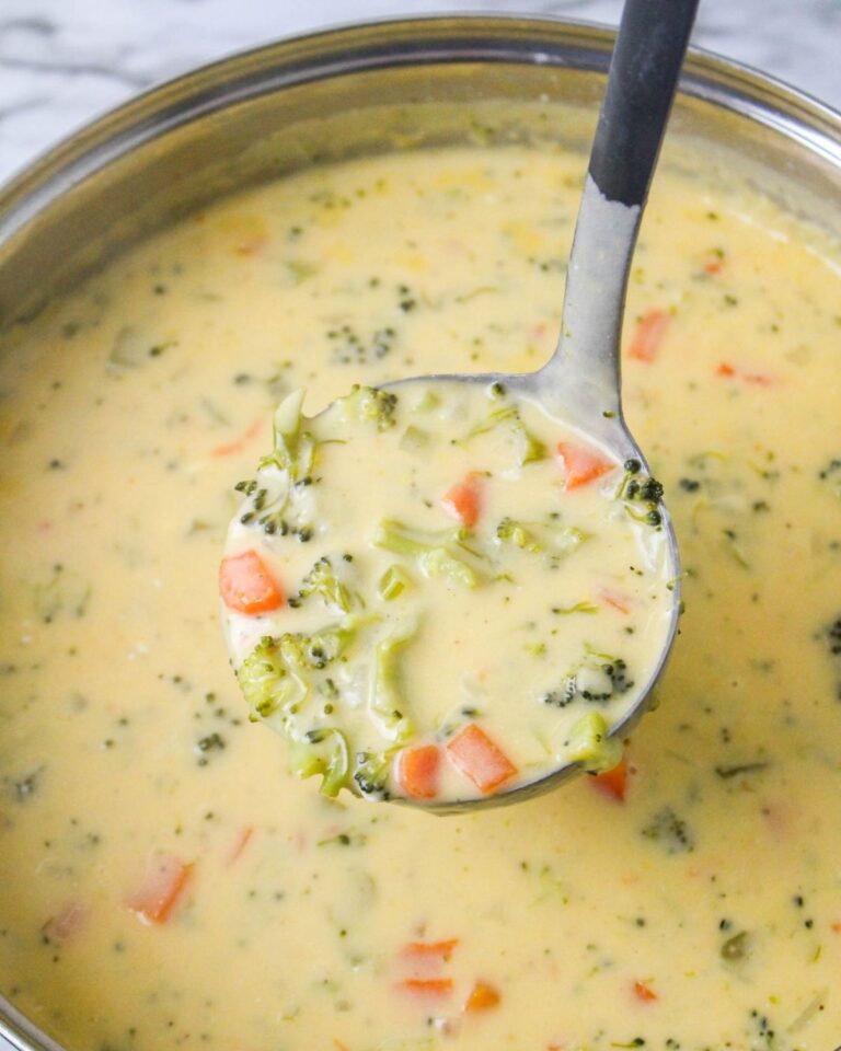 Broccoli Beer Cheese Soup - Everyday Eileen