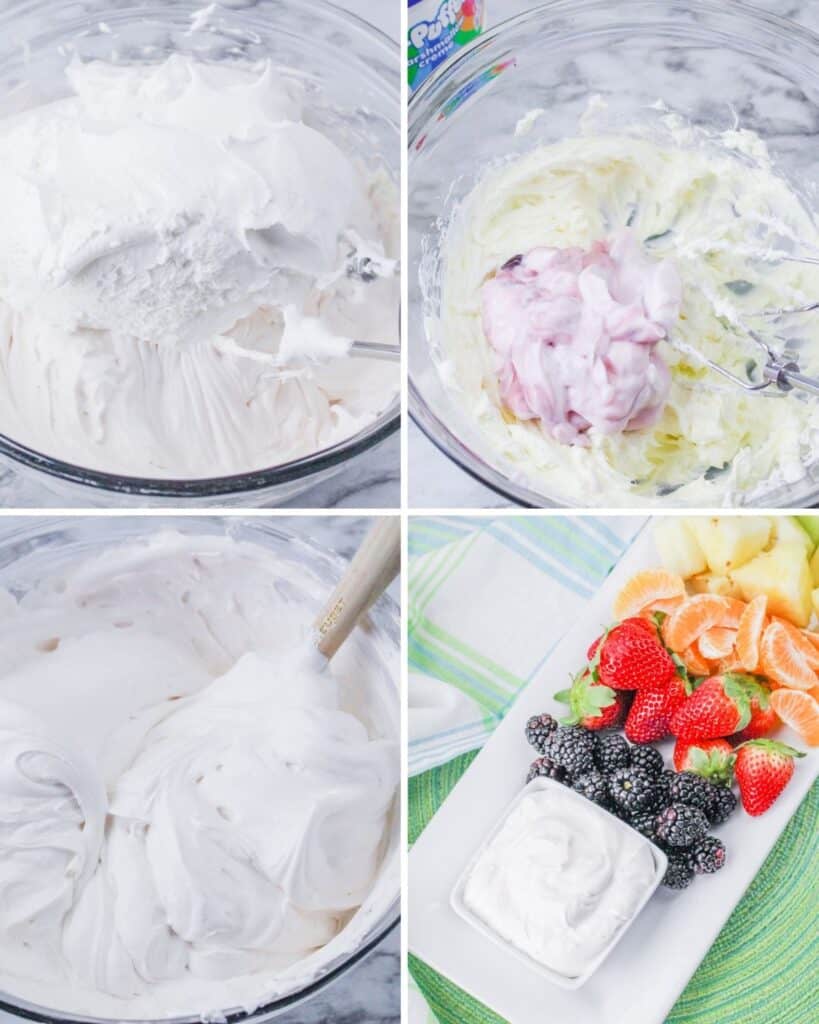 Marshmallow Fluff Fruit Dip - Everyday Eileen