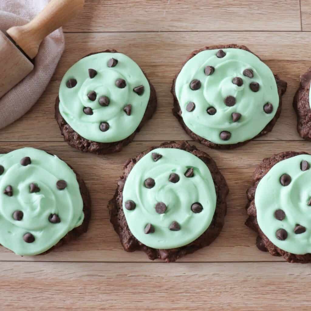 Chocolate Mint Cookie Recipe - Everyday Eileen