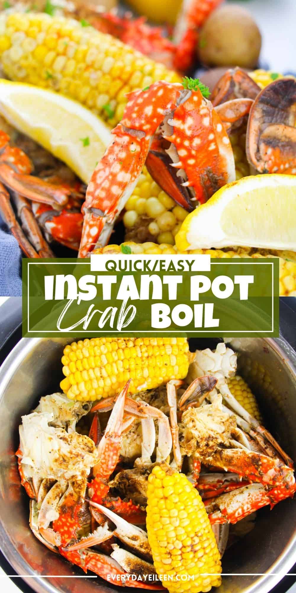 Instant Pot Crab Boil - Everyday Eileen