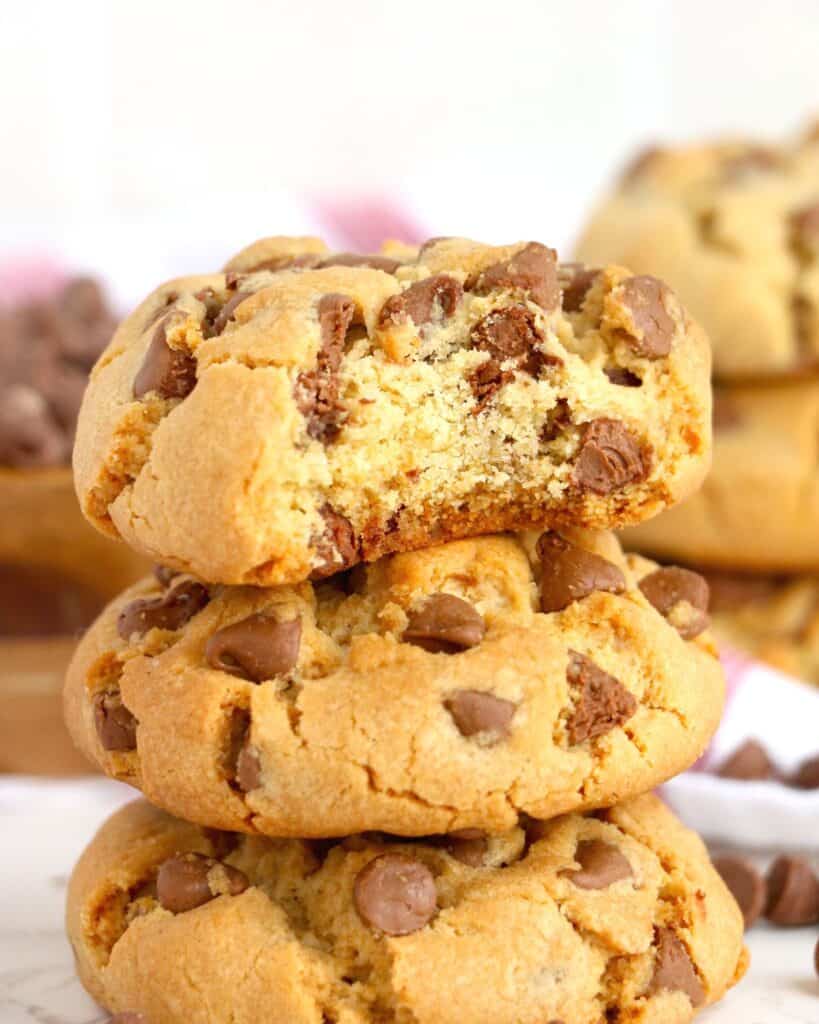 Big Fat Chewy Chocolate Chip Cookies - Everyday Eileen