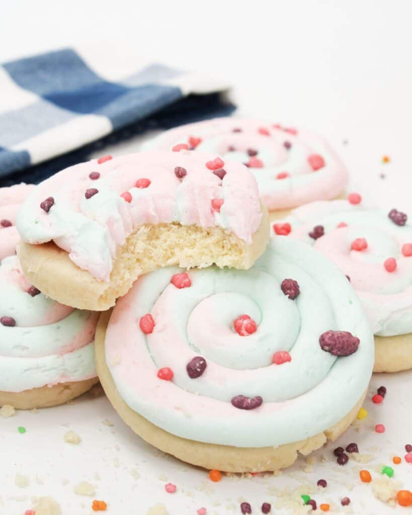 Cotton Candy Cookies - Everyday Eileen
