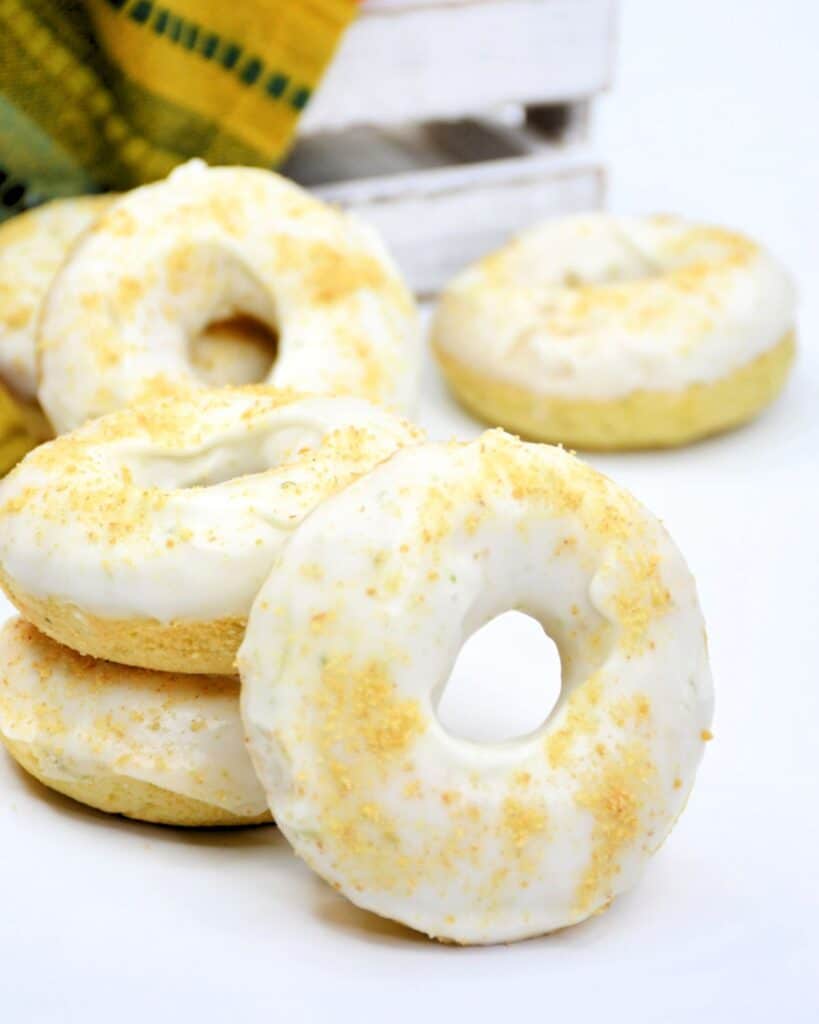Baked Key Lime Donuts - Everyday Eileen