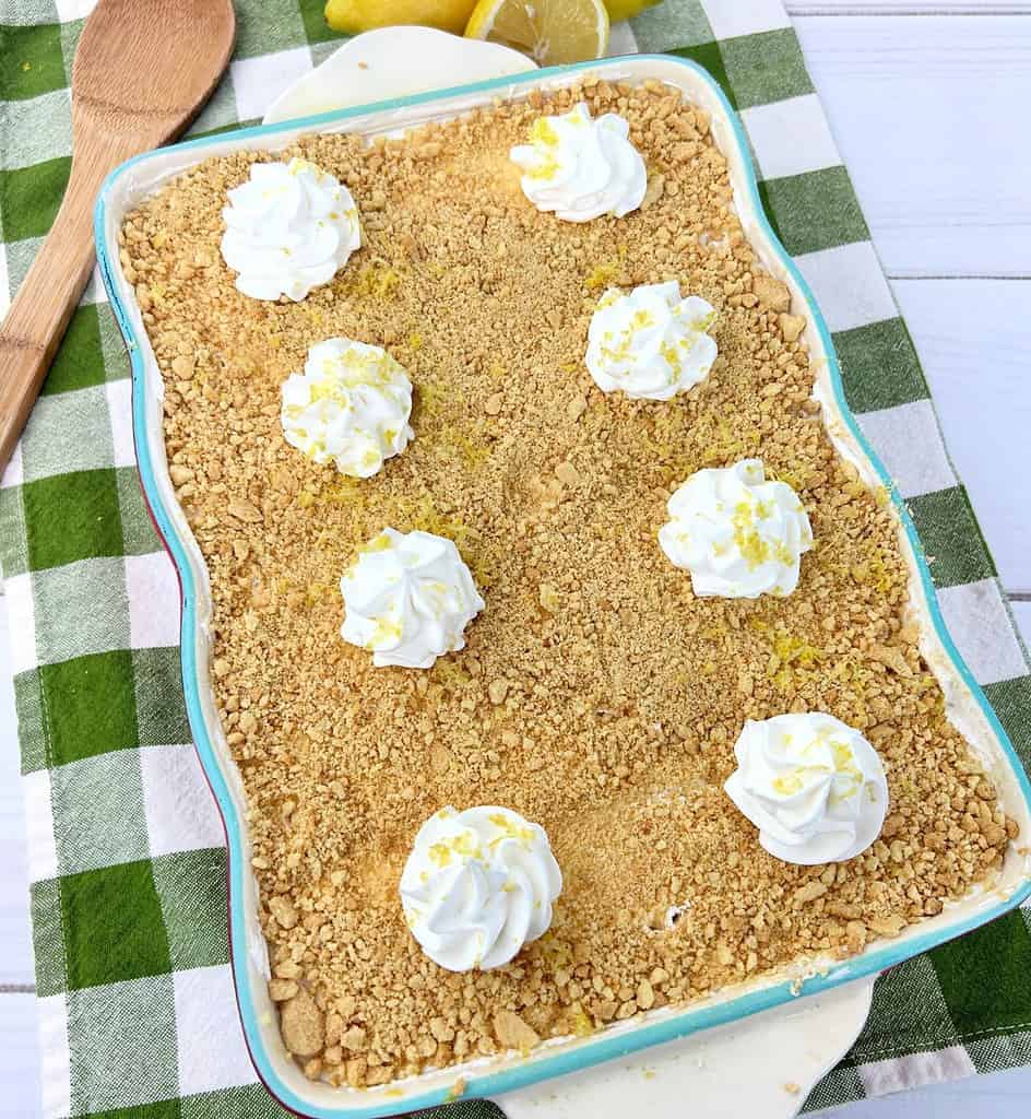 Lemon Lush Dessert - Everyday Eileen