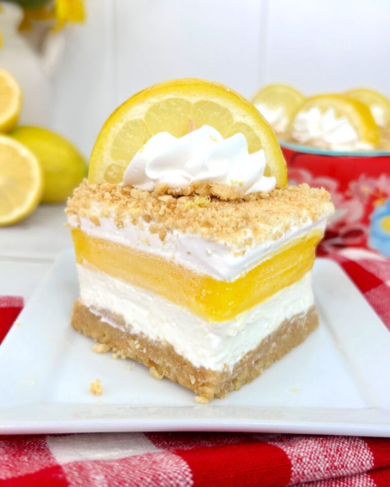 Lemon Lush Dessert - Everyday Eileen