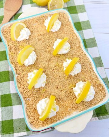 Lemon Lush Dessert - Everyday Eileen