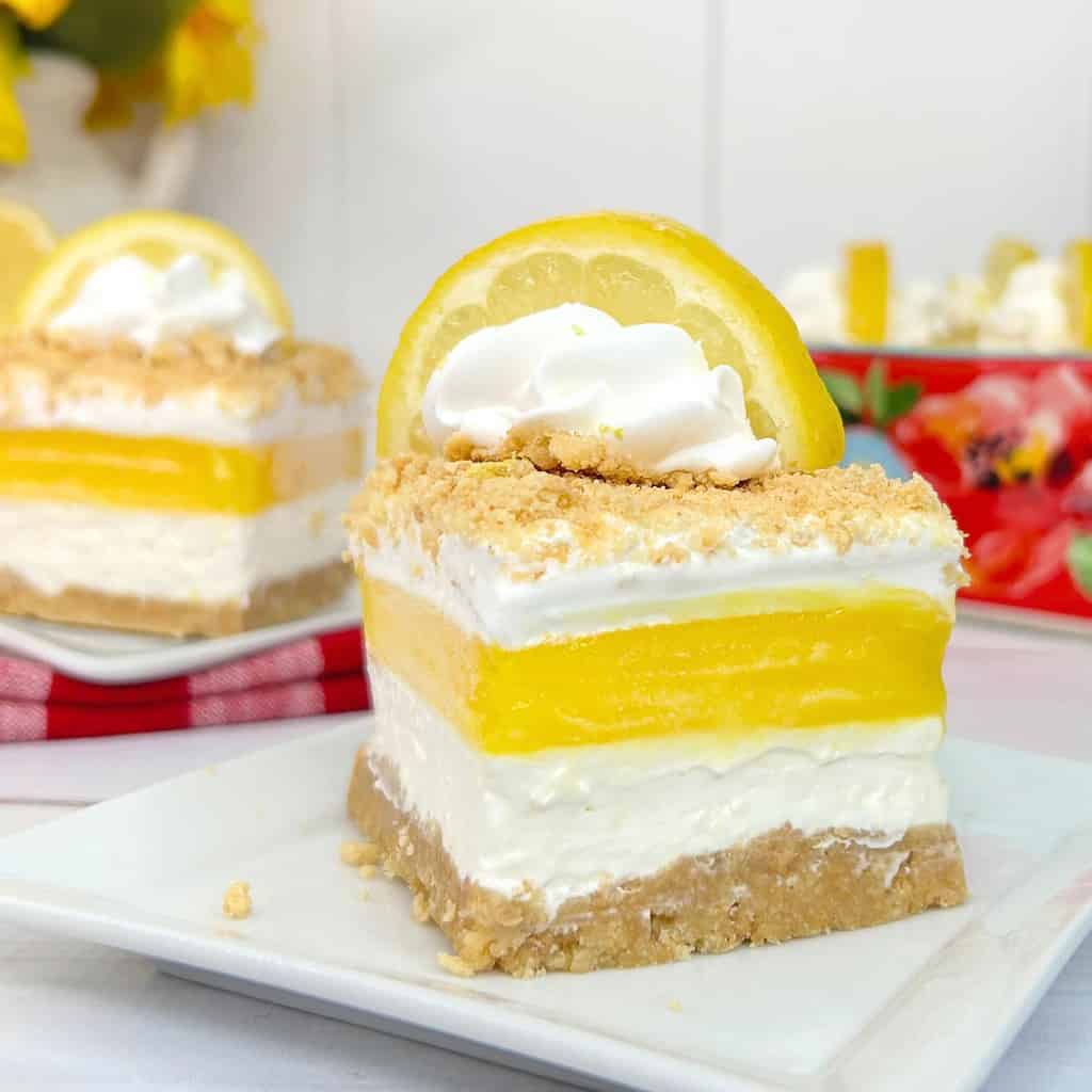 Lemon Lush Dessert - Everyday Eileen