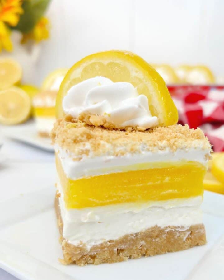 Lemon Lush Dessert - Everyday Eileen