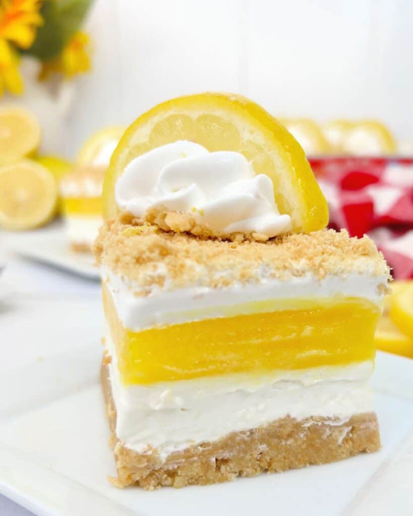 Lemon Lush Dessert - Everyday Eileen