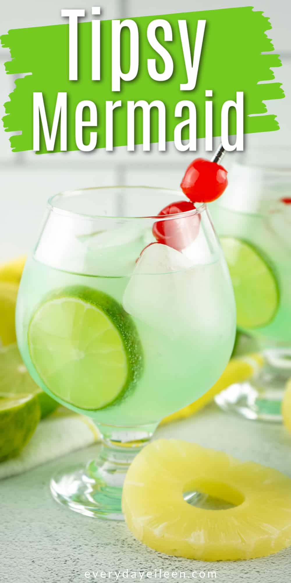 Tipsy Mermaid Cocktail - Everyday Eileen