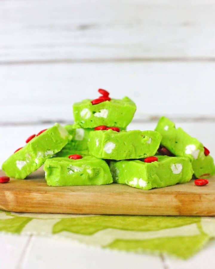 Grinch Fudge Recipe - Everyday Eileen