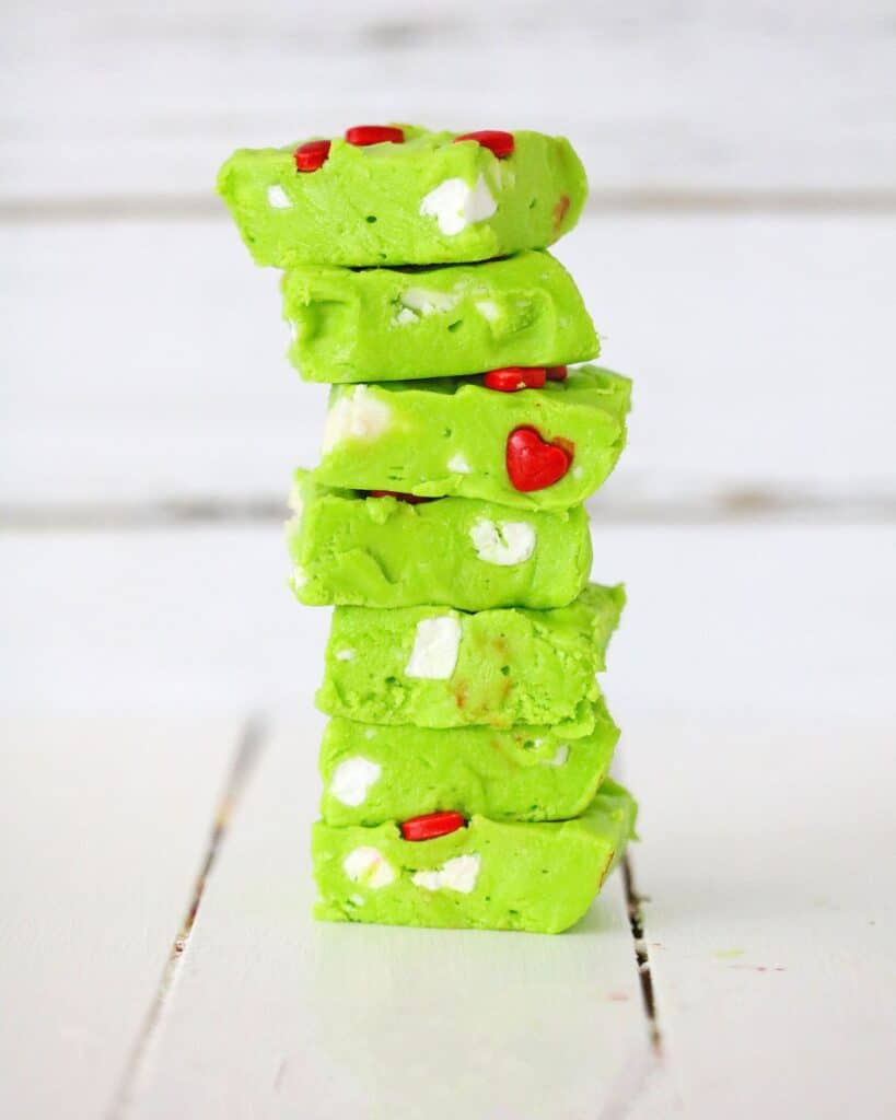Grinch Fudge Recipe - Everyday Eileen