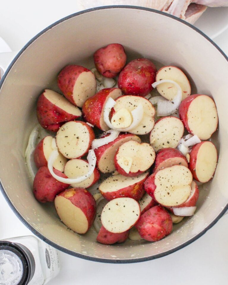 Dutch Oven Roasted Lemon Chicken - Everyday Eileen