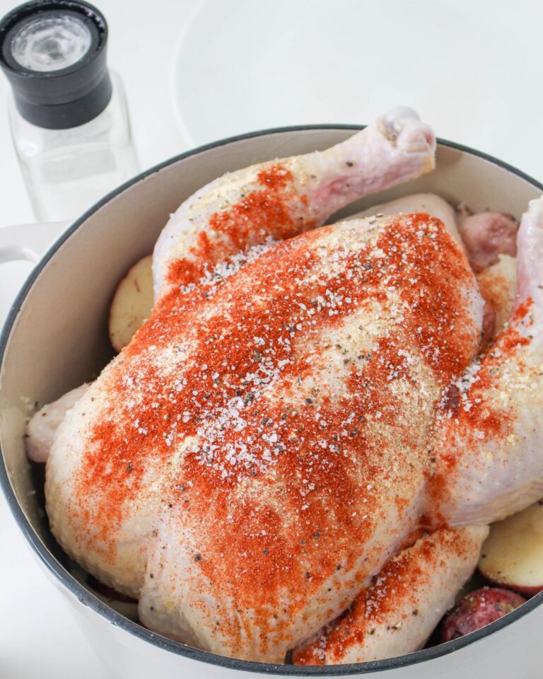 Dutch Oven Roasted Lemon Chicken - Everyday Eileen
