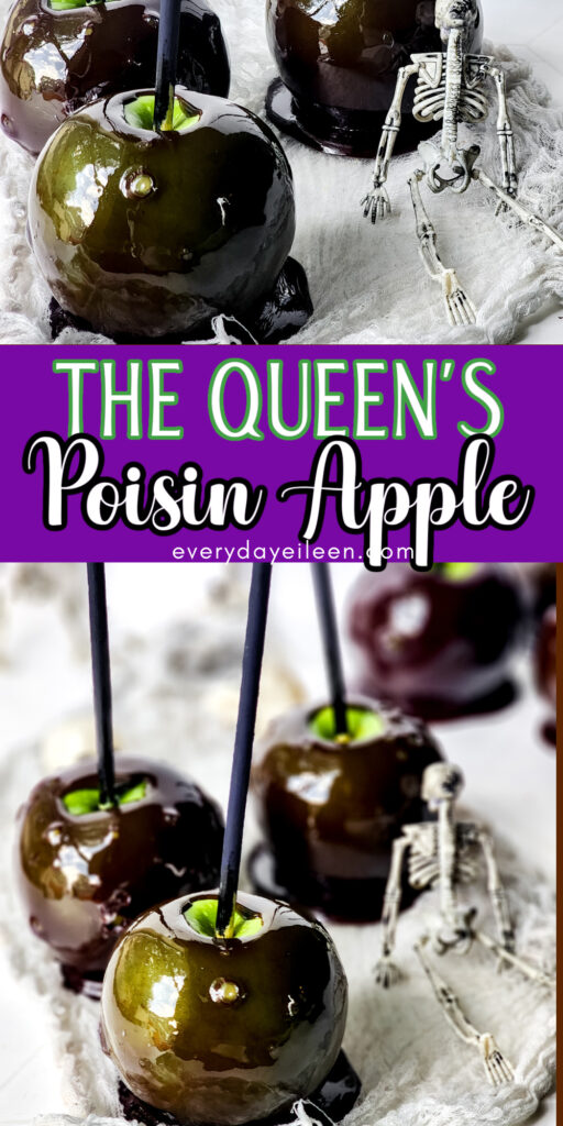 Halloween Poison Candy Apple Recipe - Everyday Eileen