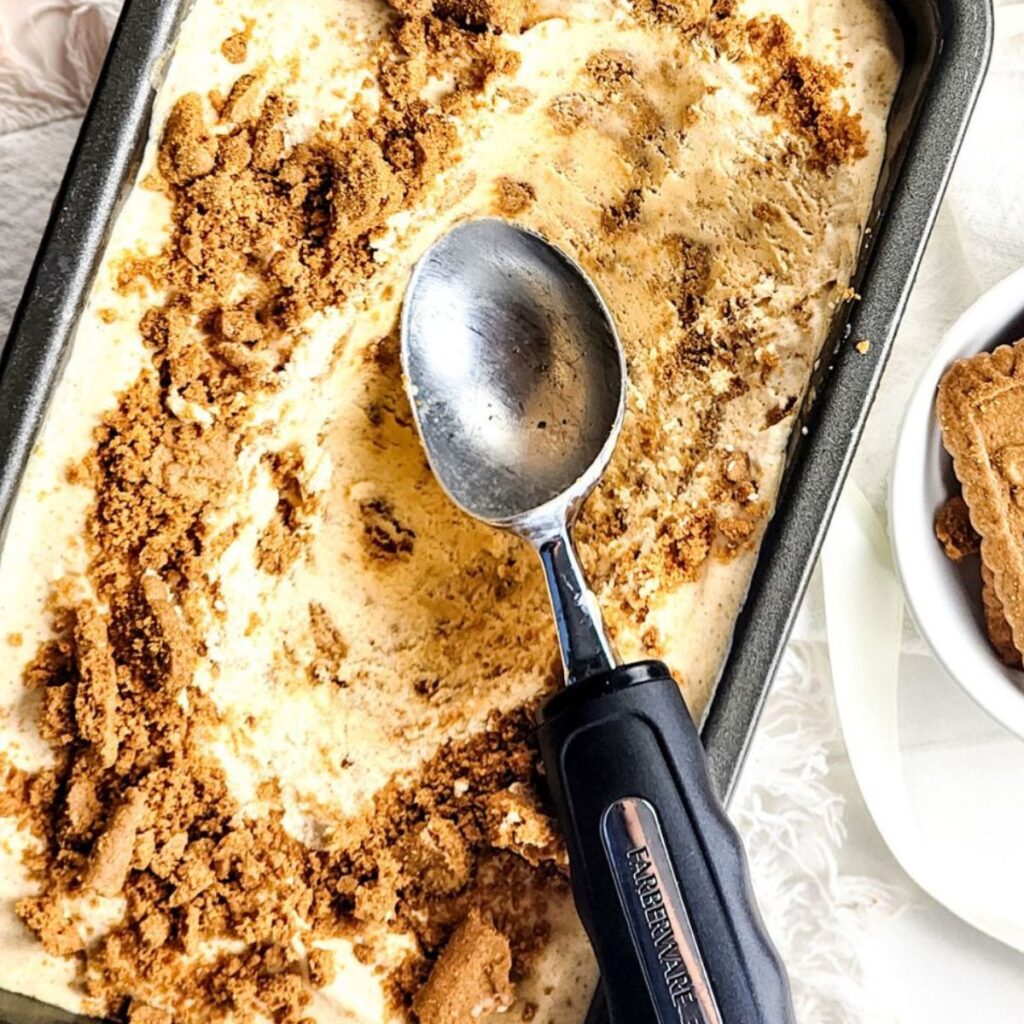 No-Churn Pumpkin Spice Ice Cream - Everyday Eileen