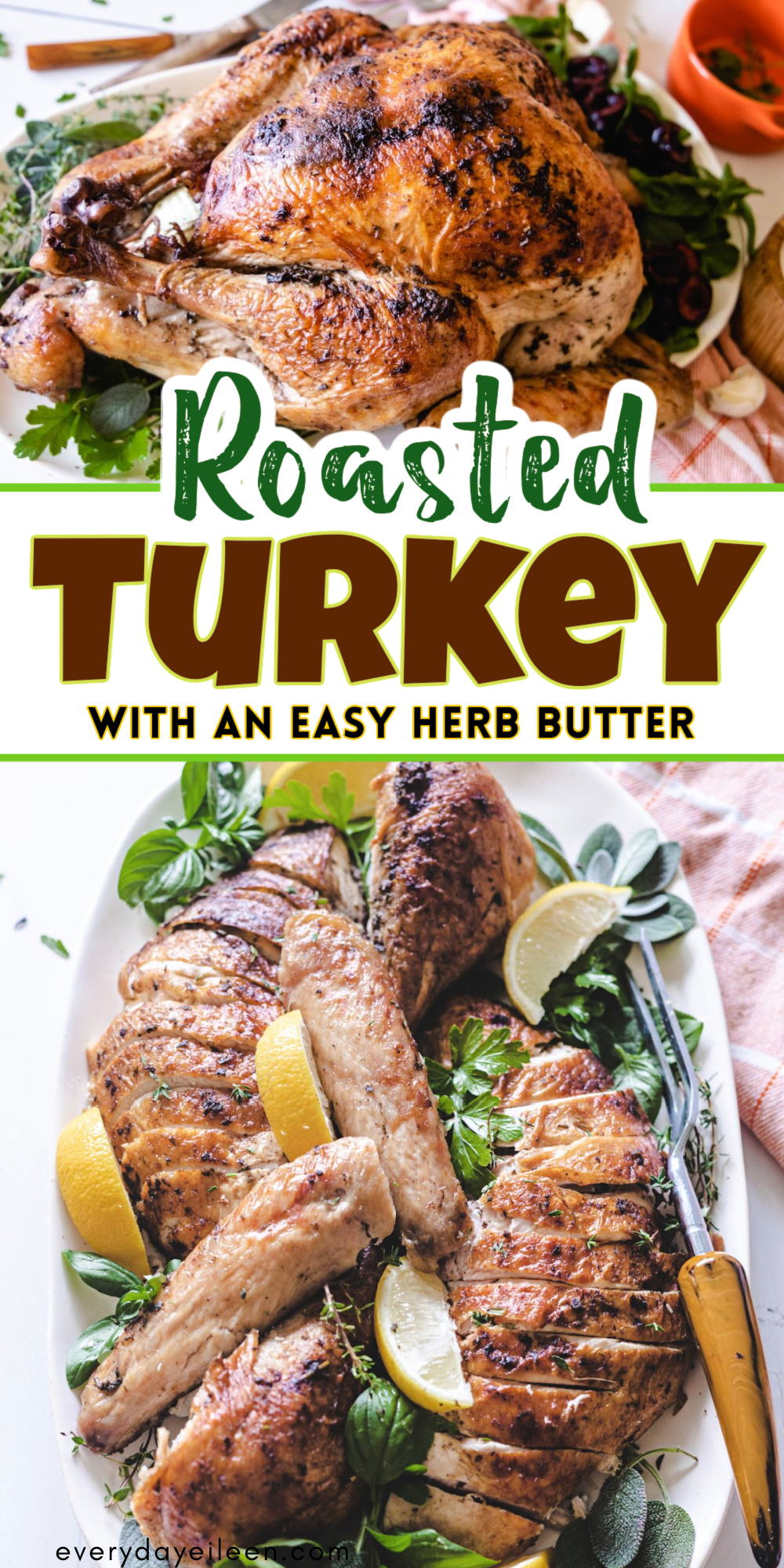 Easy Oven Roasted Turkey - Everyday Eileen