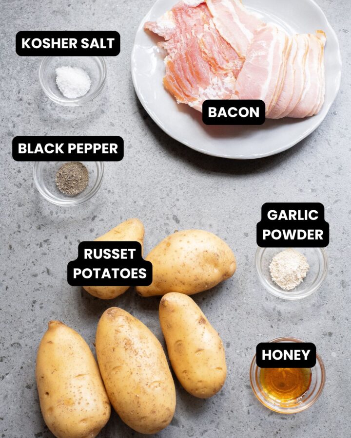 Bacon Wrapped Potatoes - Everyday Eileen
