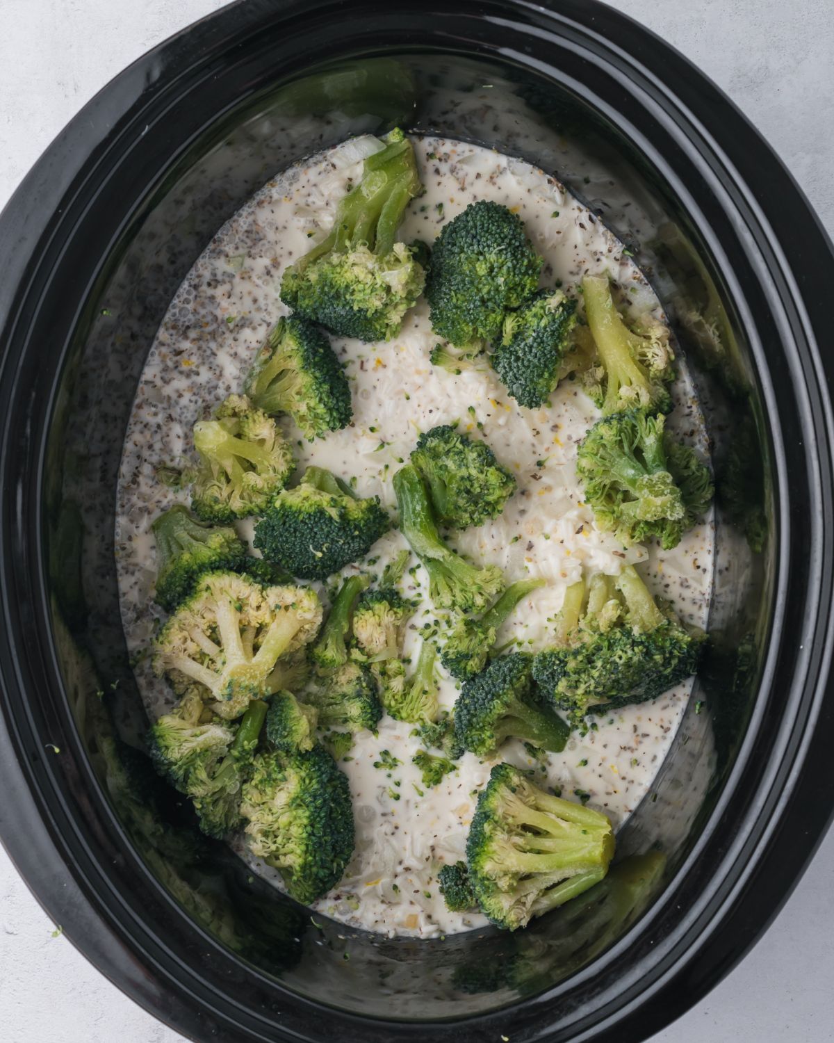 Slow Cooker Chicken Broccoli Rice - Everyday Eileen