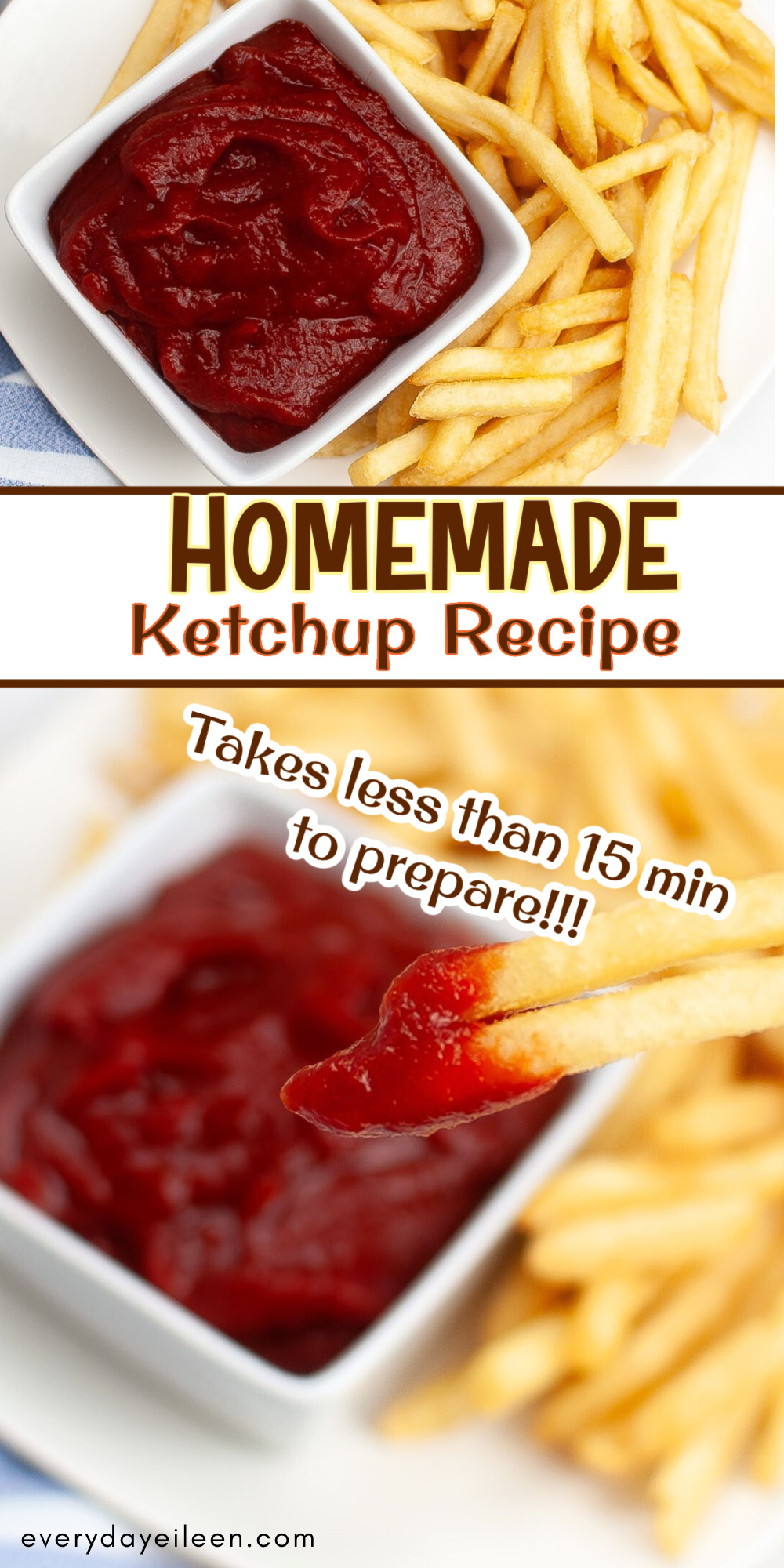 Homemade Ketchup Recipe - Everyday Eileen