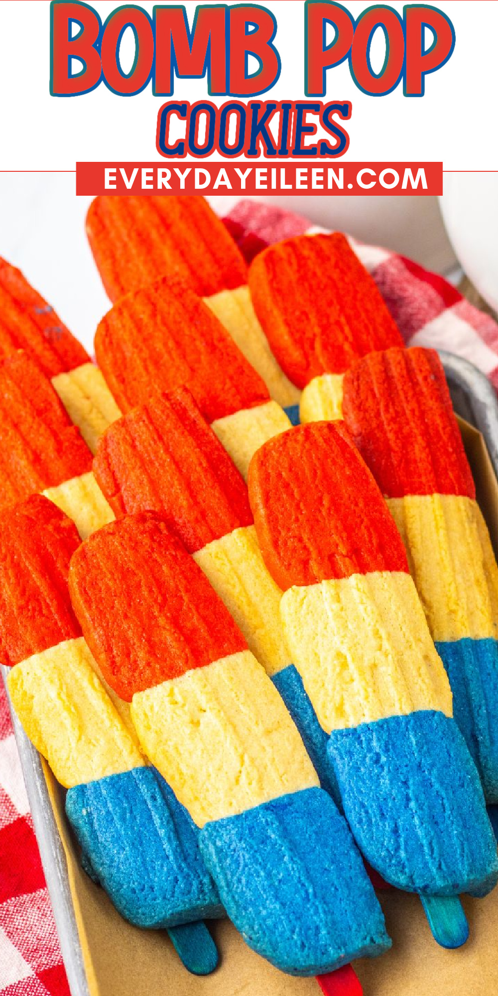 Bomb Pop Cookie Recipe - Everyday Eileen